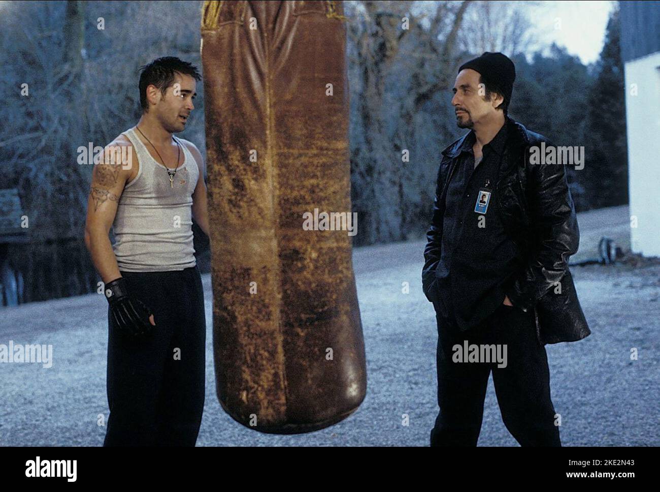 THE RECRUIT, COLIN FARRELL, AL PACINO, 2003 Stock Photo - Alamy