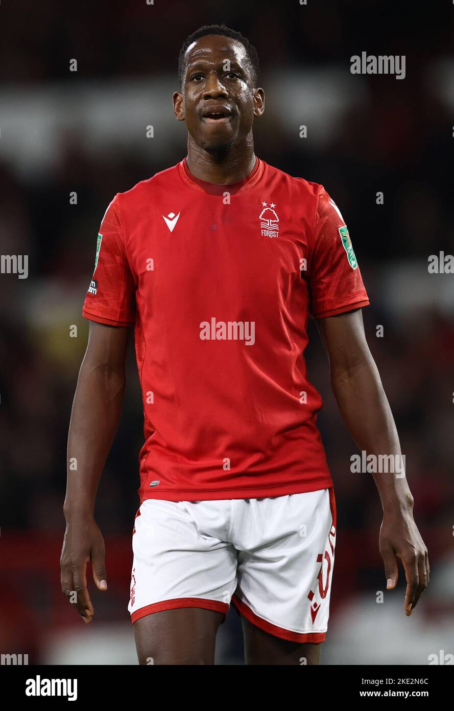 Nottingham, England, 9th November 2022. Willy Boly of Nottingham Forest ...