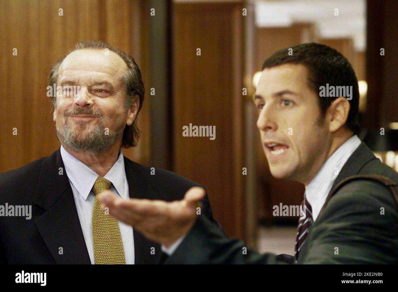 ANGER MANAGEMENT, JACK NICHOLSON, ADAM SANDLER, 2003 Stock Photo - Alamy