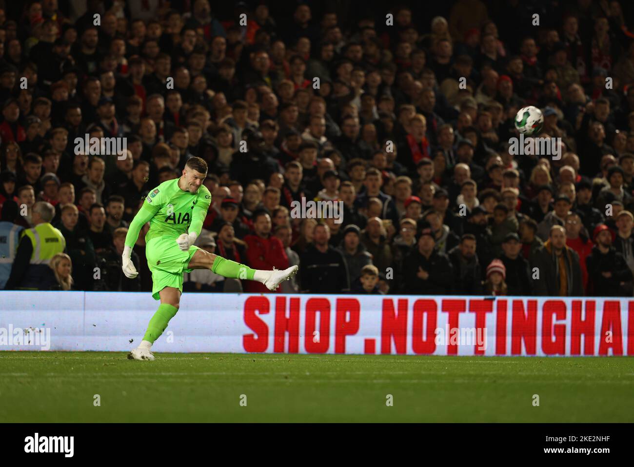 Nottingham, UK. 09th Nov, 2022. Fraser Forster (TH) Nottingham Forest v ...