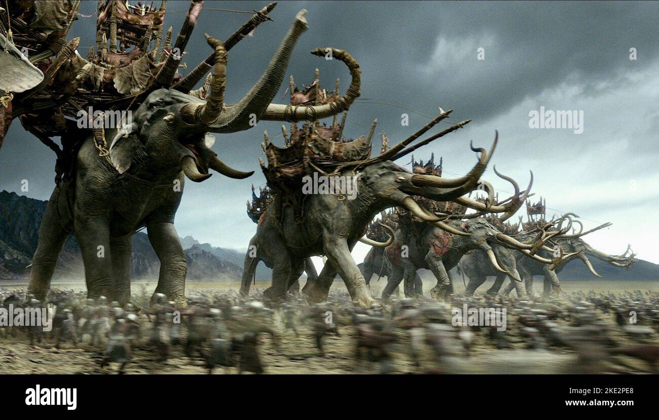 Lord Of The Rings Battle Scene