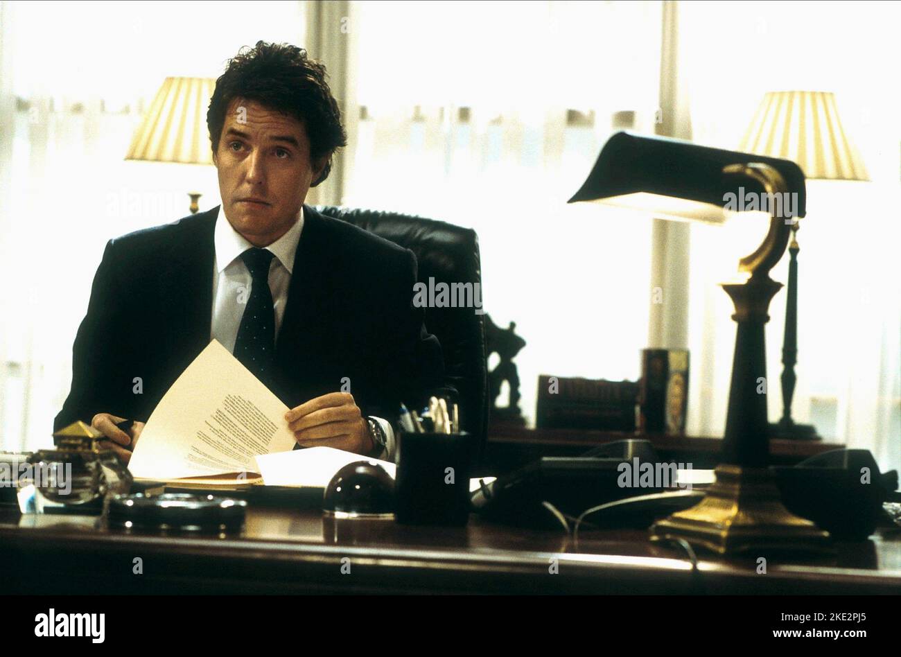 LOVE ACTUALLY, HUGH GRANT, 2003 Stock Photo - Alamy