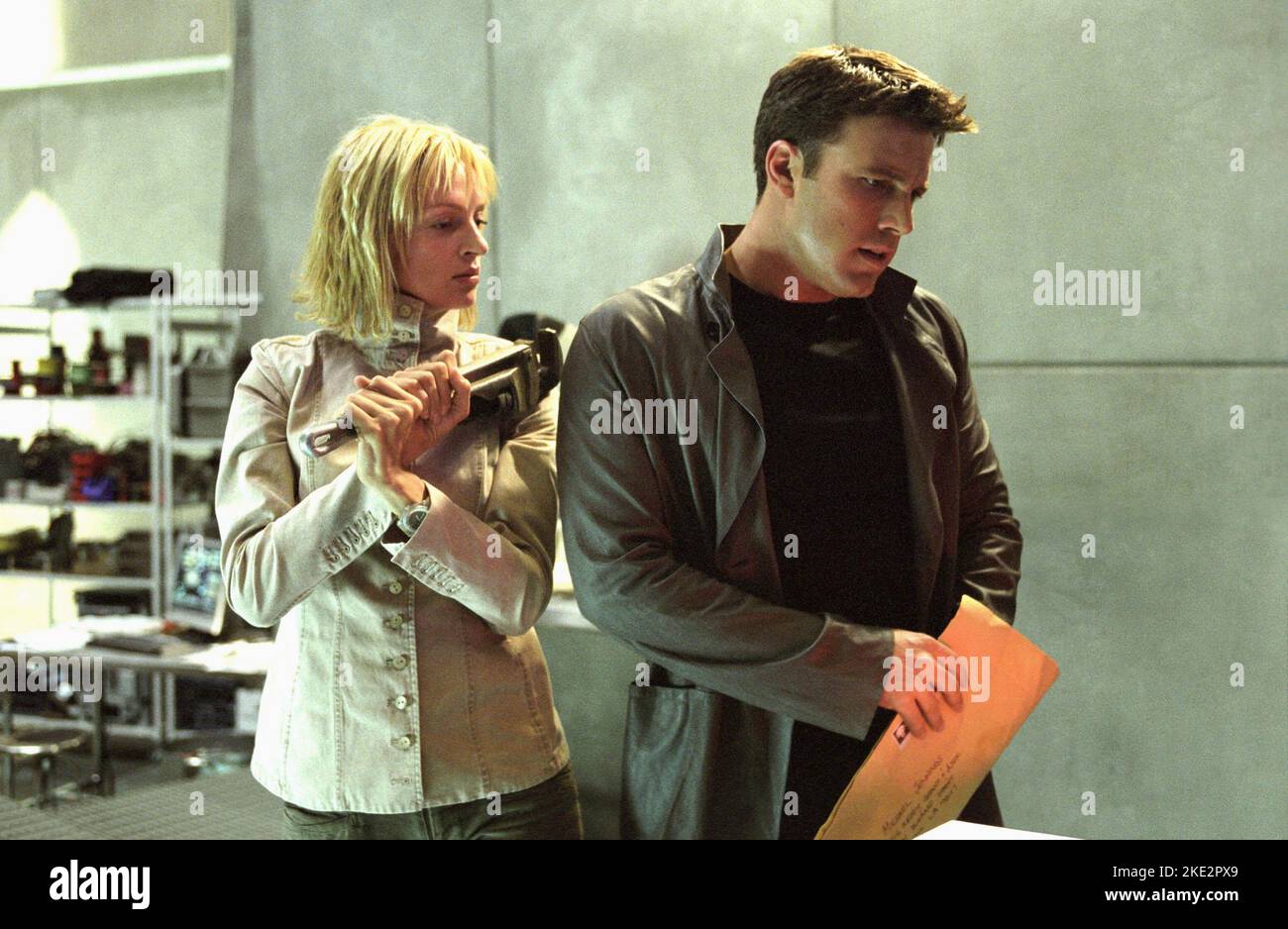 PAYCHECK, UMA THURMAN, BEN AFFLECK, 2003 Stock Photo - Alamy