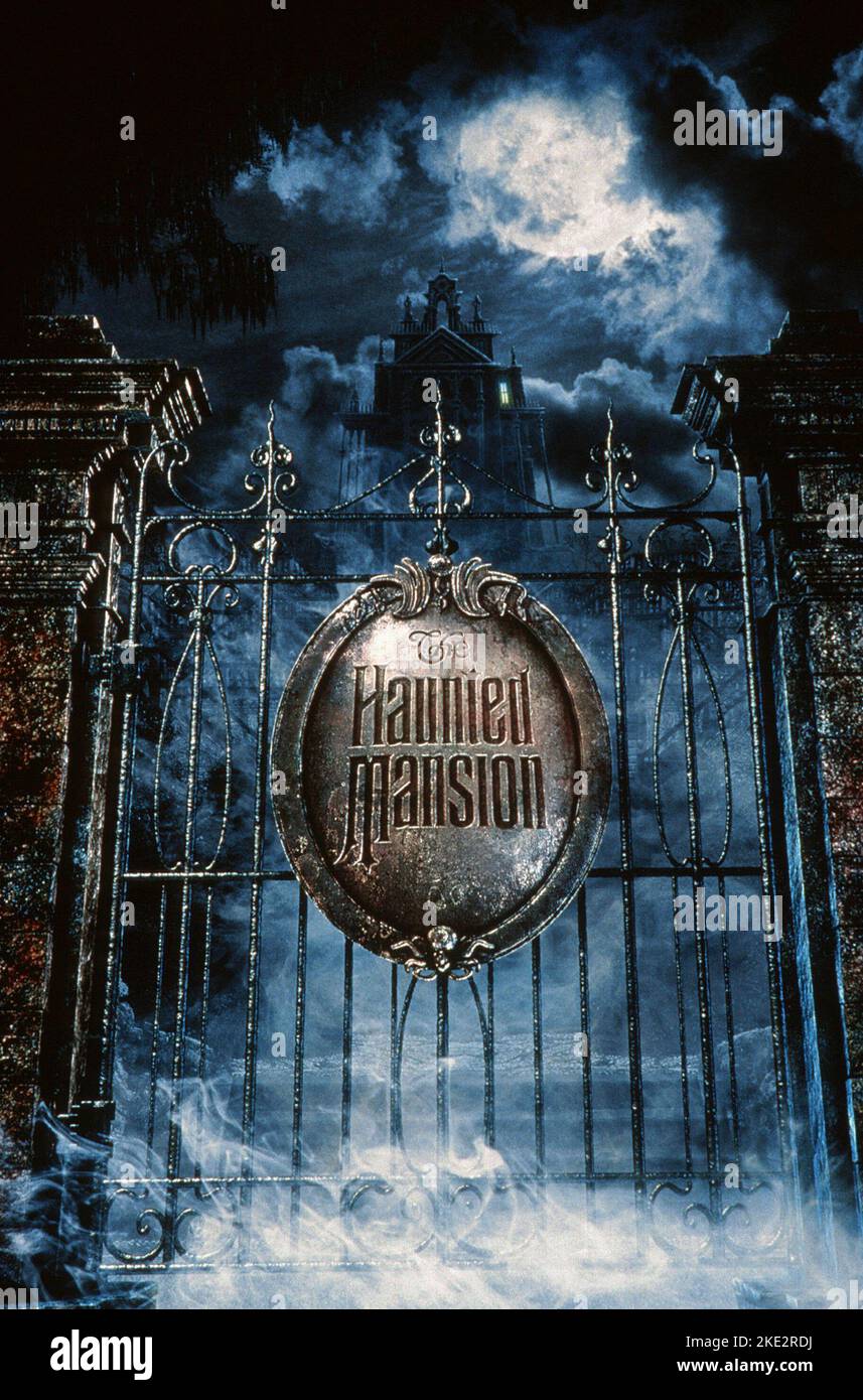 THE HAUNTED MANSION, MANSION GATES, 2003 Stock Photo - Alamy