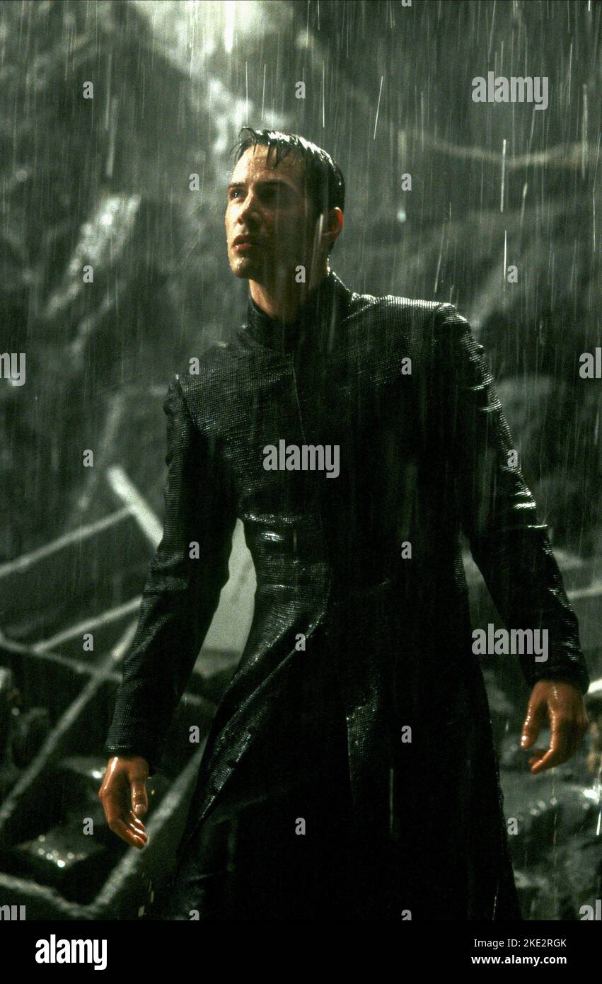 THE MATRIX REVOLUTIONS, KEANU REEVES, 2003 Stock Photo - Alamy