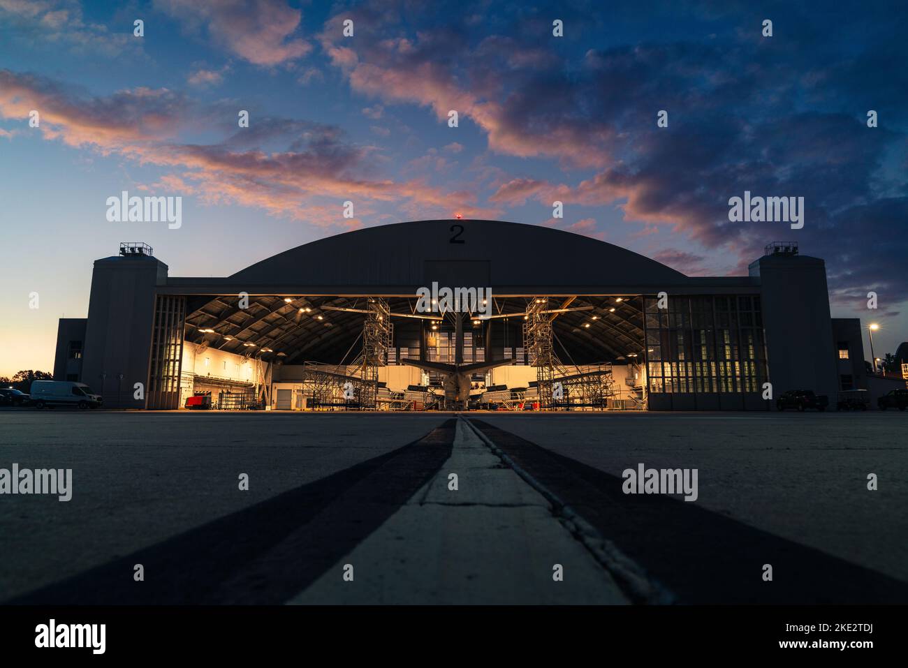 A KC-135 Stratotanker aircraft assigned to the 6th Air Refueling Wing ...