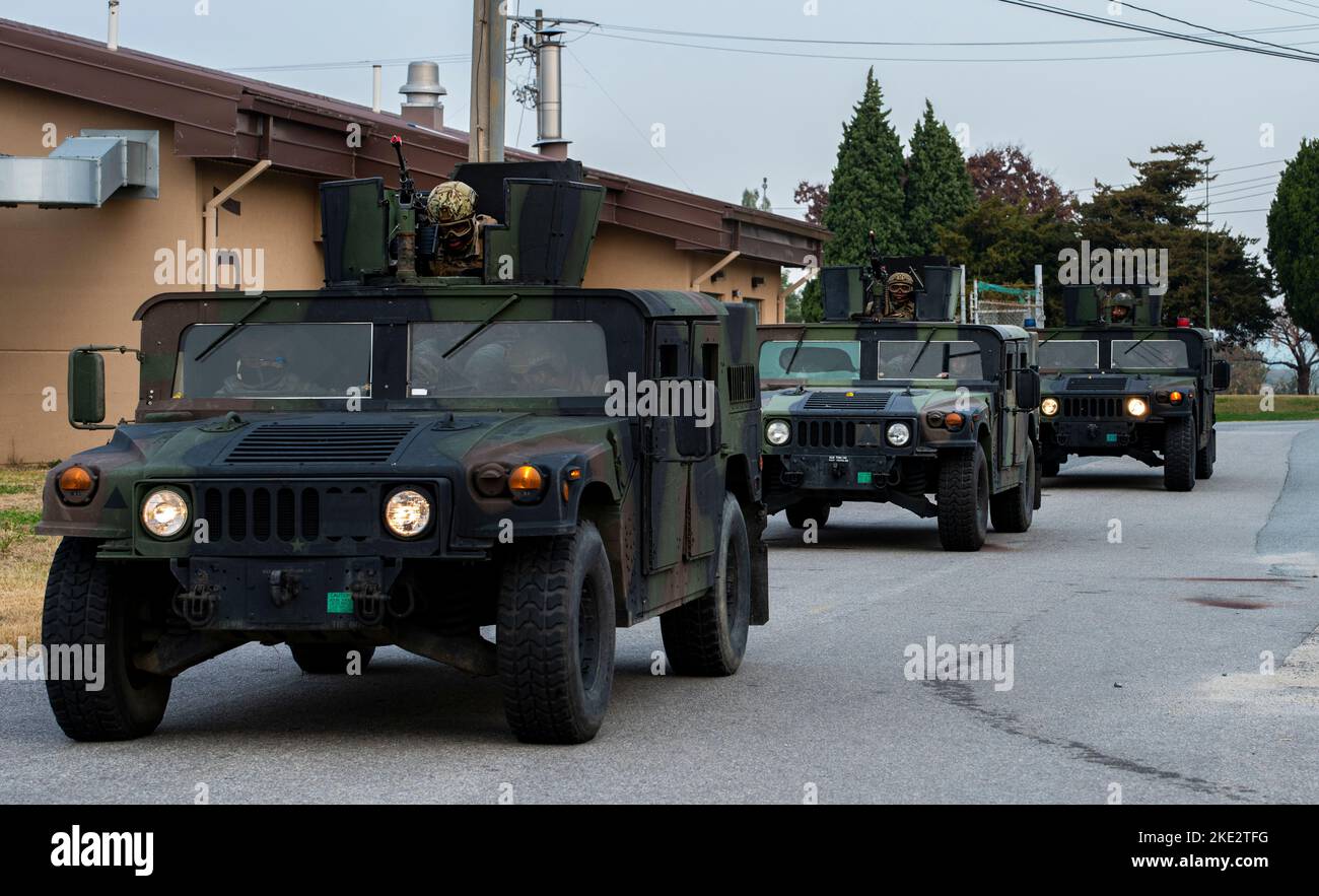 U.S. Air Force 51st Security Forces Squadron Defenders and Republic of ...