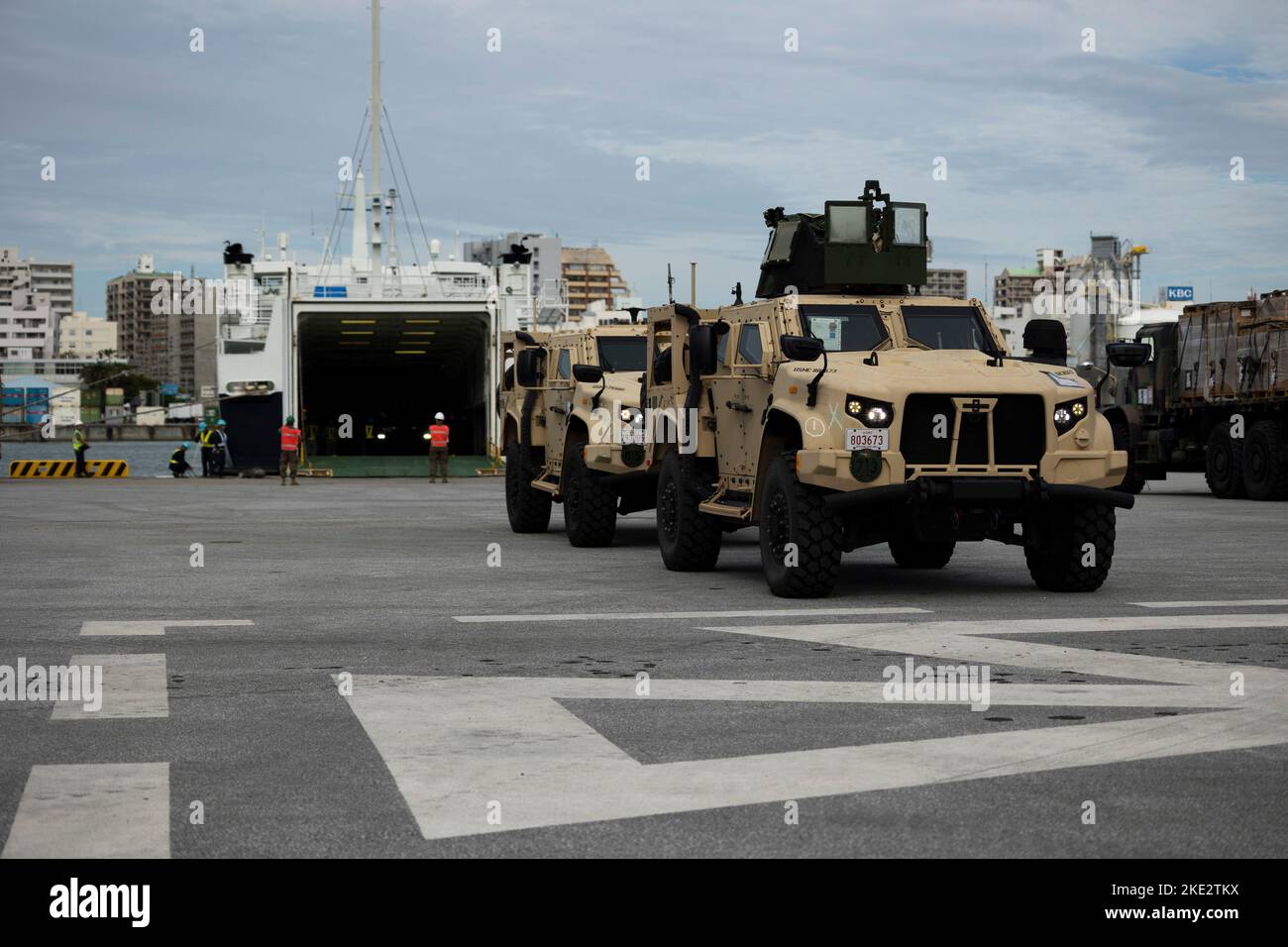 U.S. Marines with the 3d Marine Logistics Group and Soldiers with the ...