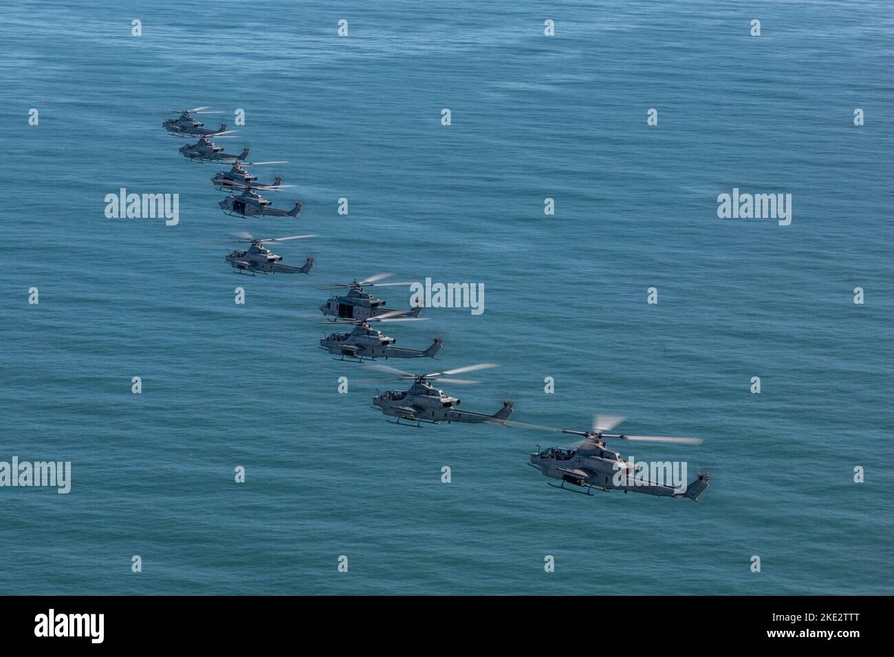 U.S. Marines with Marine Light Attack Helicopter Squadron (HMLA) 269 ...