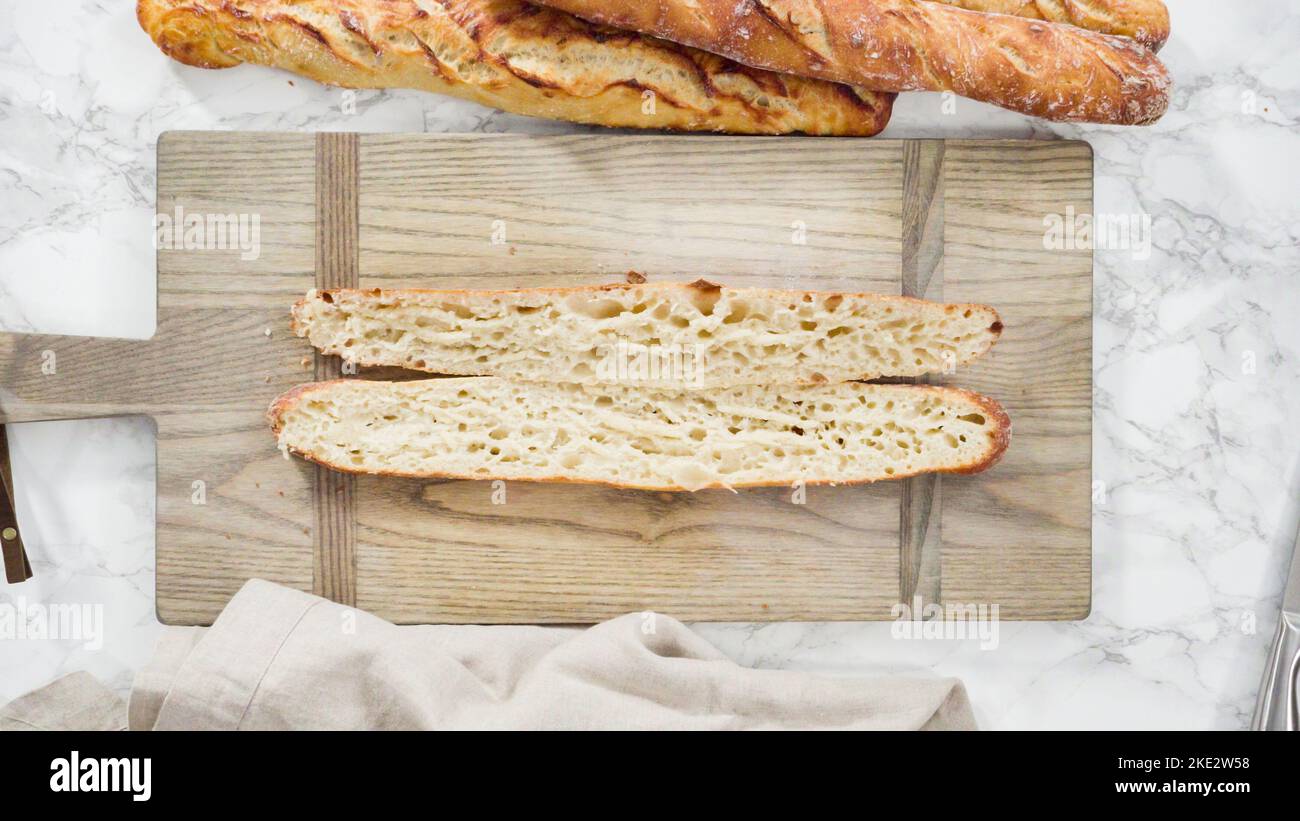 French Baguette bread Stock Photo - Alamy