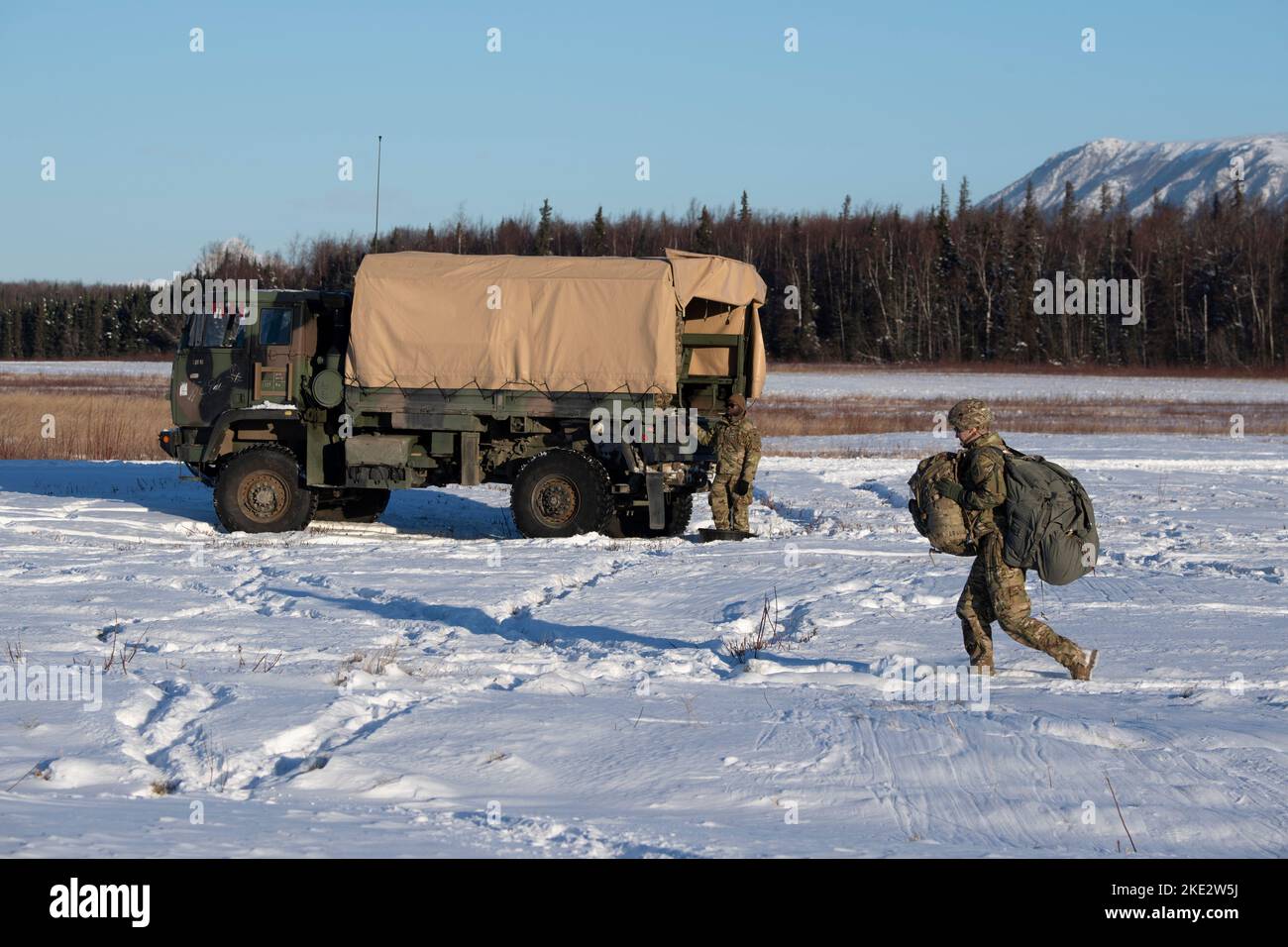 U.S. Army 2nd Lt. Alec Wilson, a paratrooper assigned to Charlie ...