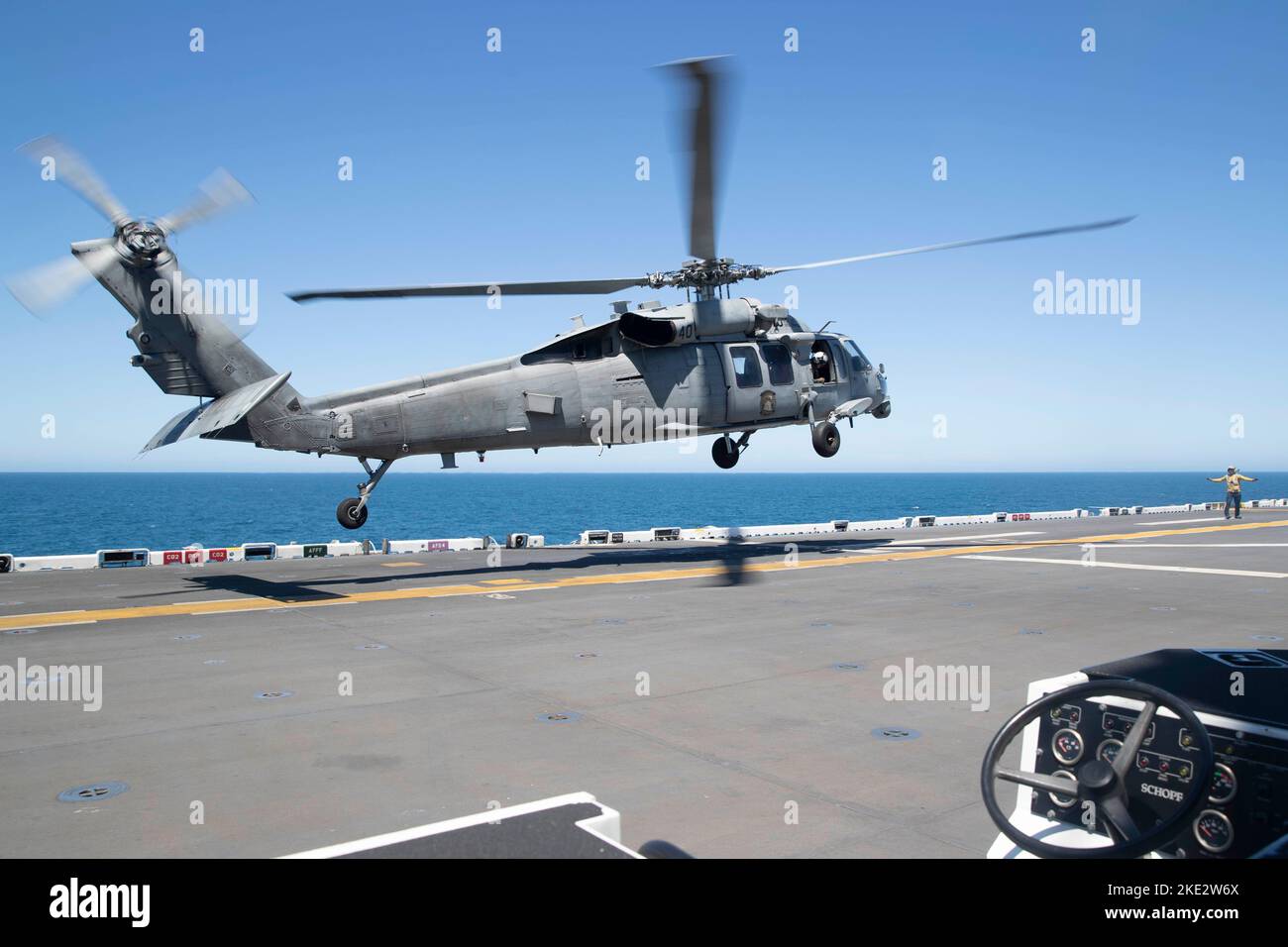 221109-N-IL330-1027 TASMAN SEA (Nov. 9, 2022) – An MH-60S Sea Hawk ...