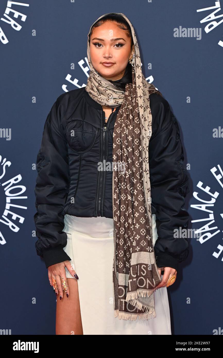 London, UK. 9 November 2022. Joy Crookes attending the opening of ...