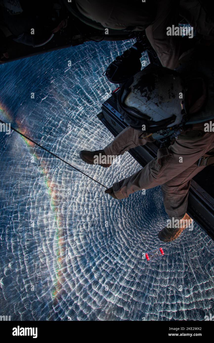 U.S. Marine Corps Cpl. Max A. OburnJoyce, an MV-22B Osprey aircraft ...