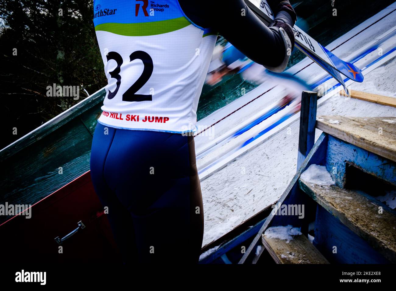 Ski jumping traditions in the usa hi-res stock photography and images ...