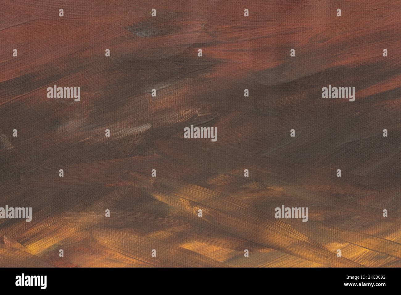 brown color painted acrylic background texture Stock Photo - Alamy
