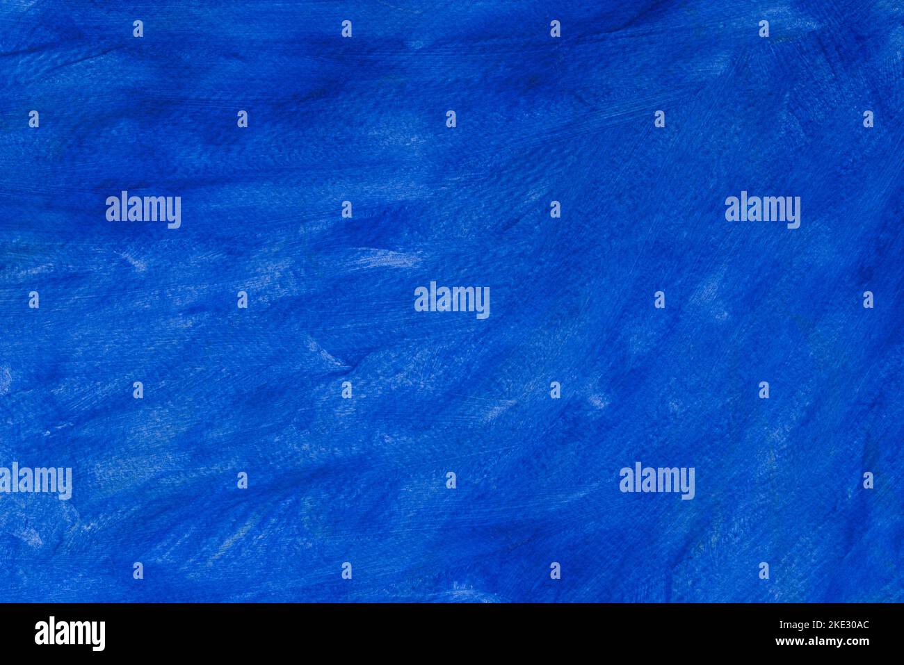 blue painted acrylic background on paper texture Stock Photo - Alamy
