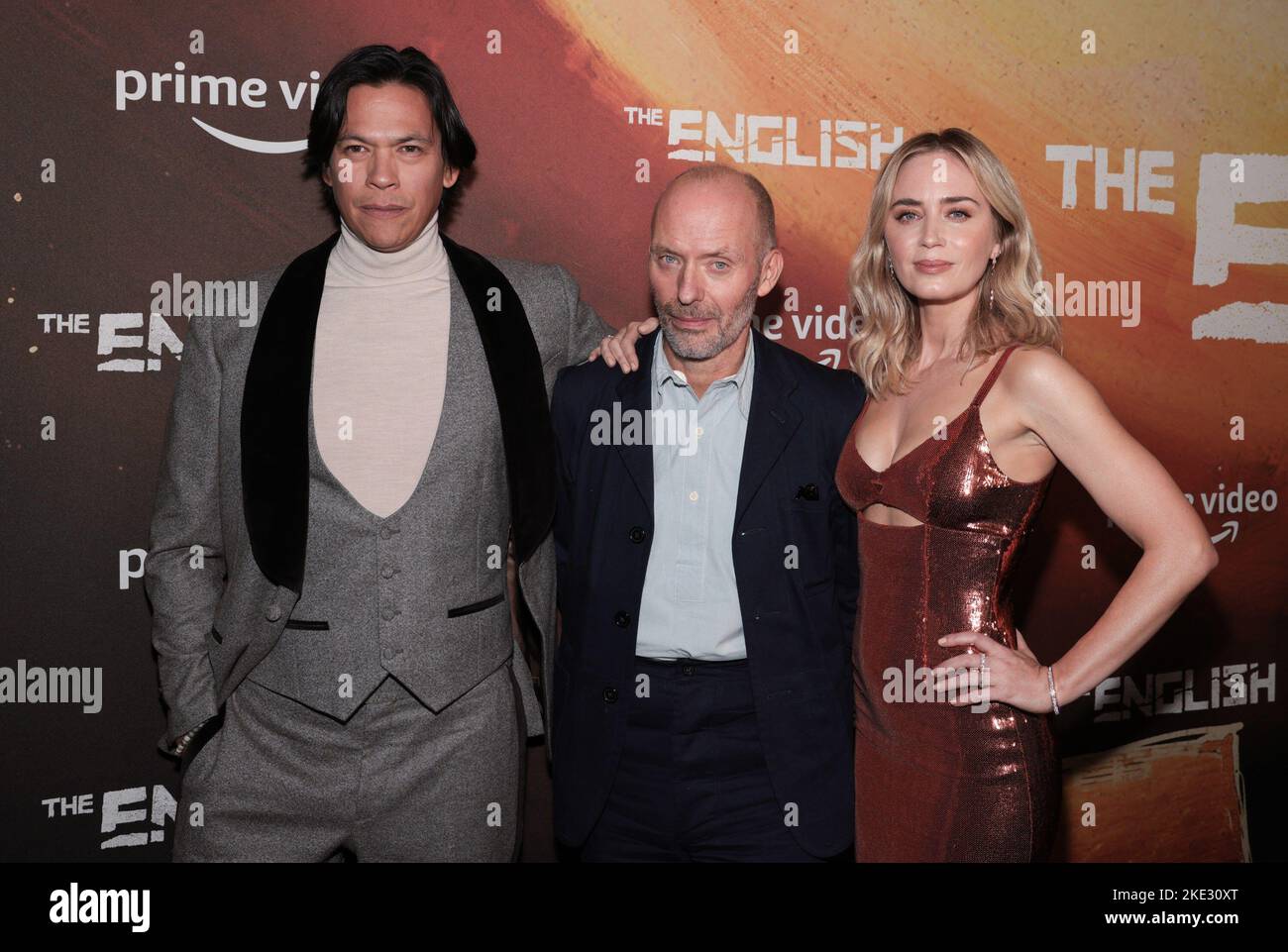 New York, NY, USA. 9th Nov, 2022. Chaske Spencer, Hugo Blick, Emily ...