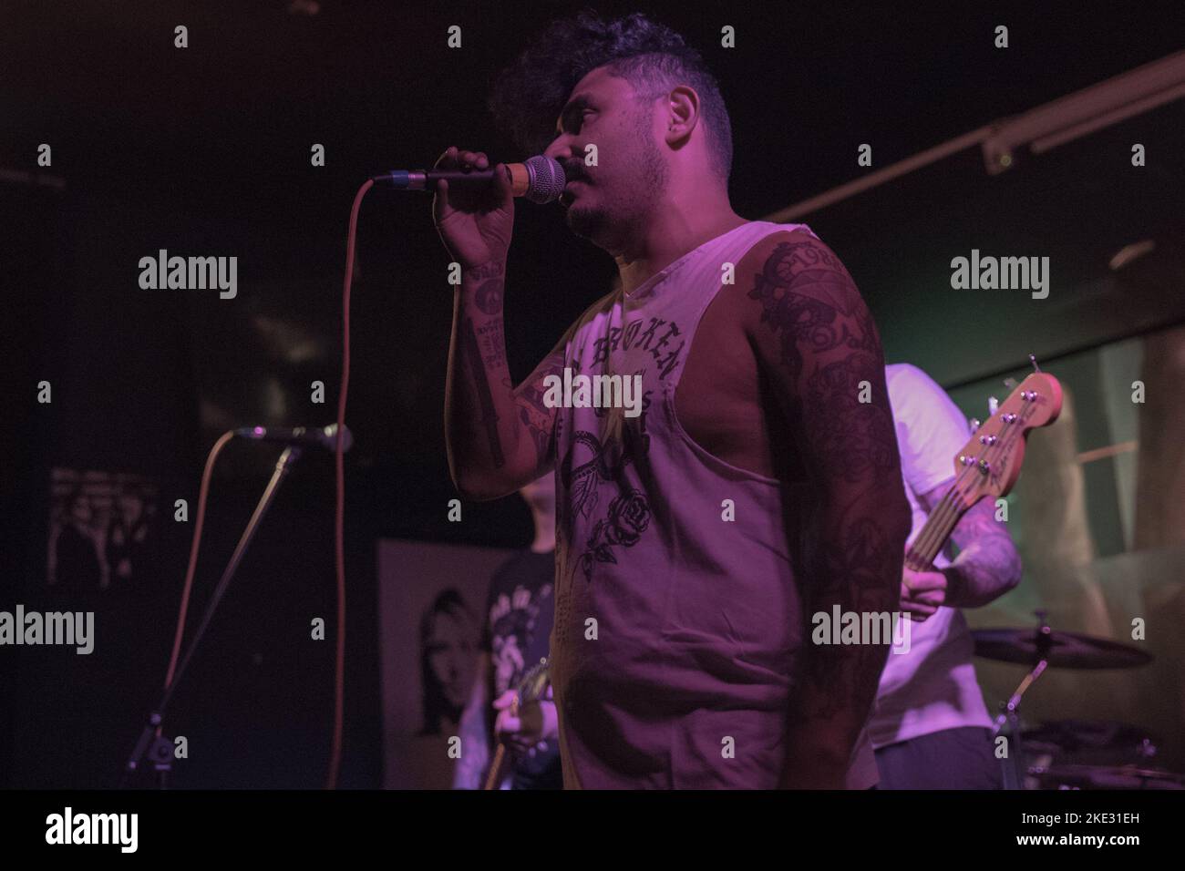 Ferrara, Italy. 09th Nov, 2022. The Ignite band, after having inflamed ...