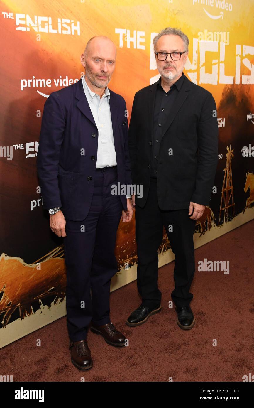 New York, NY, November 9, 2022. Hugo Blick and Greg Brenman attend The ...