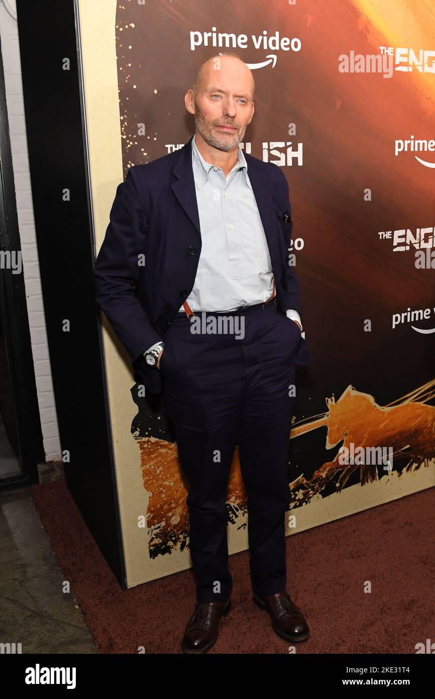 New York, NY, November 9, 2022. Hugo Blick attends The English premiere ...