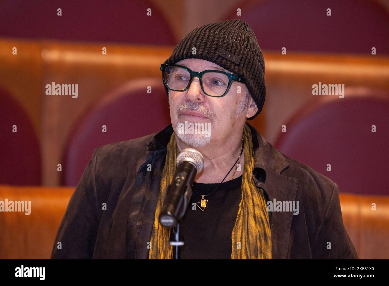 Italian singer Vasco Rossi during delivery ceremony of the "Lupa ...