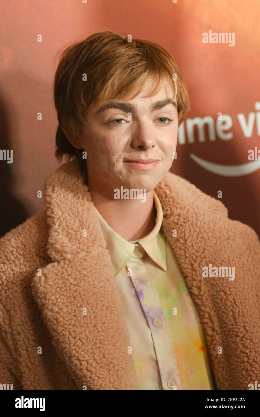 New York, USA. 09th Nov, 2022. Elsie Fisher attends The English ...