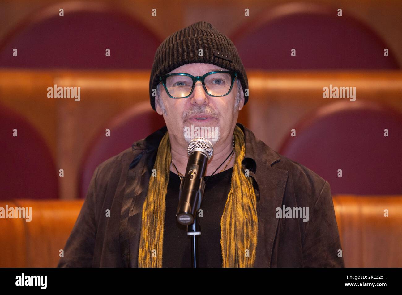 Italian singer Vasco Rossi during delivery ceremony of the "Lupa ...