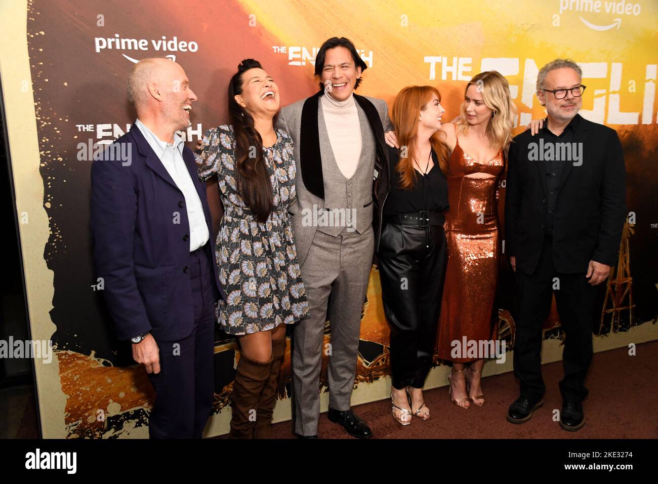 New York, USA. 09th Nov, 2022. (L-R) Hugo Blick, Kimberly Guerrero ...