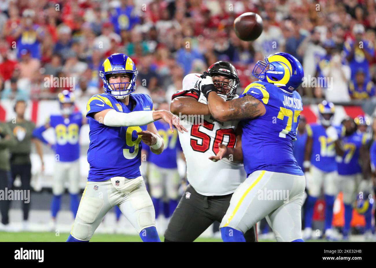 Tampa bay buccaneers defensive tackle vita vea hi-res stock photography ...