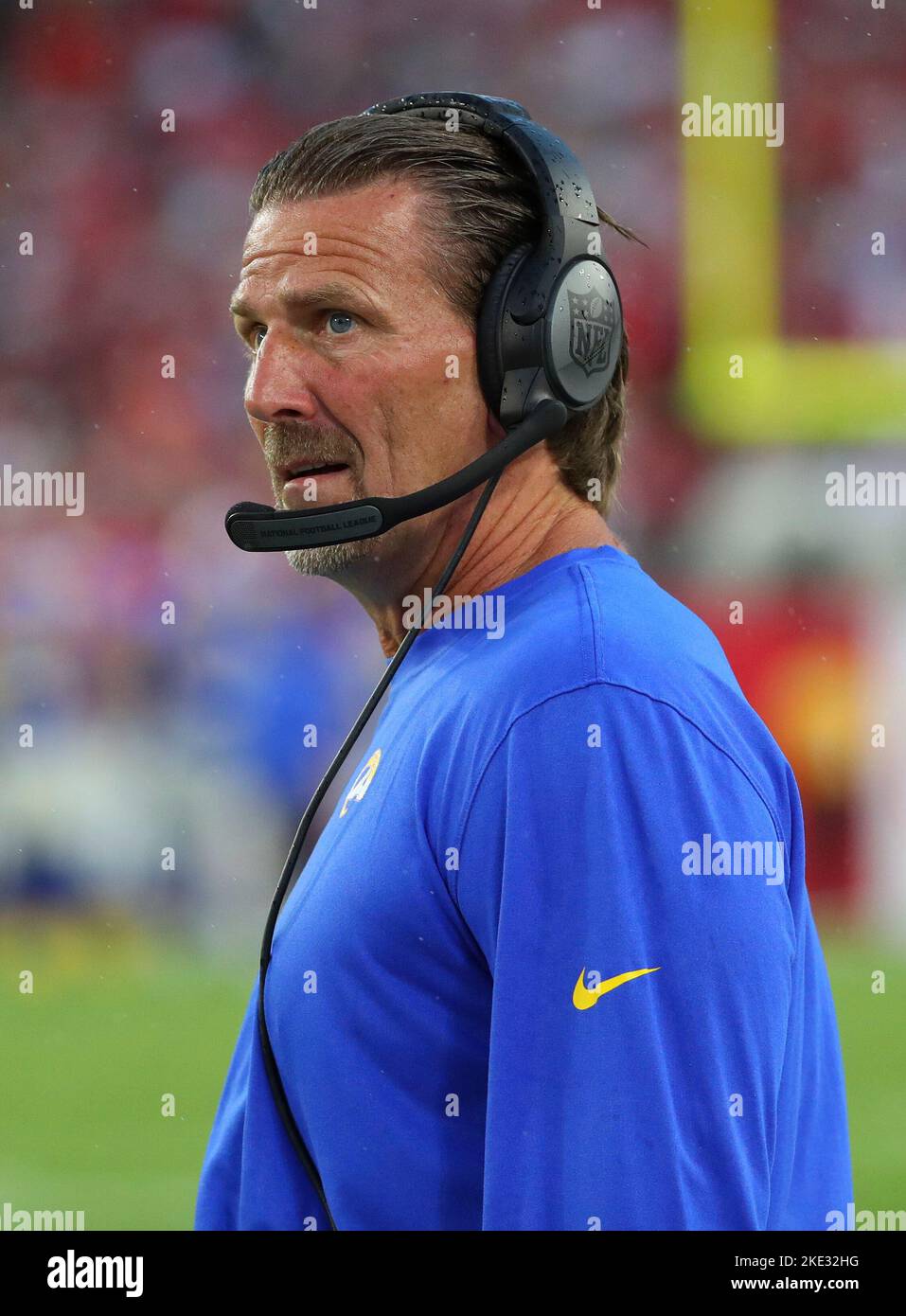 Nov 6, 2022; Tampa, FL USA; Los Angeles Rams senior offensive assistant ...