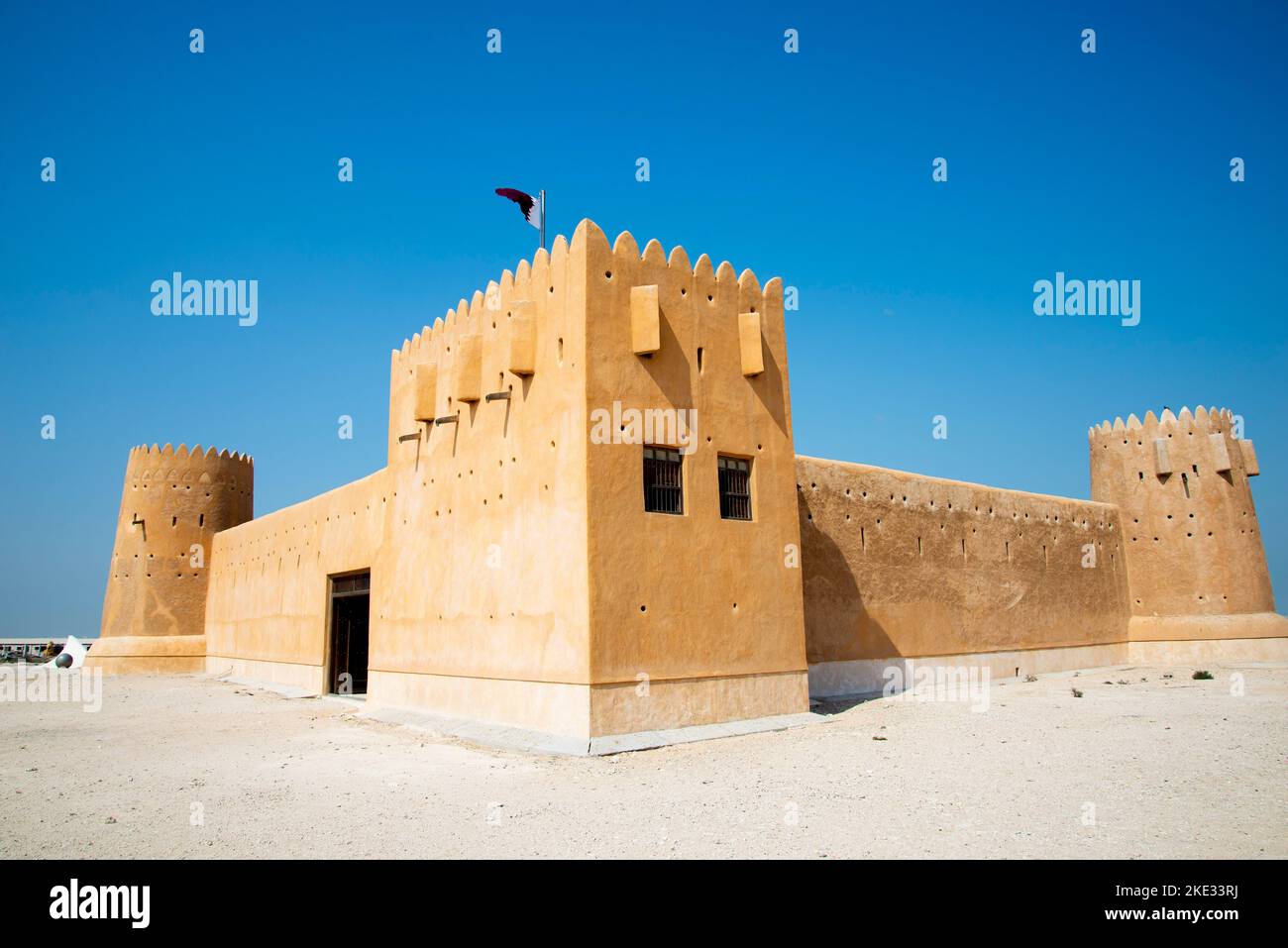 Fort of Zubara - Qatar Stock Photo - Alamy