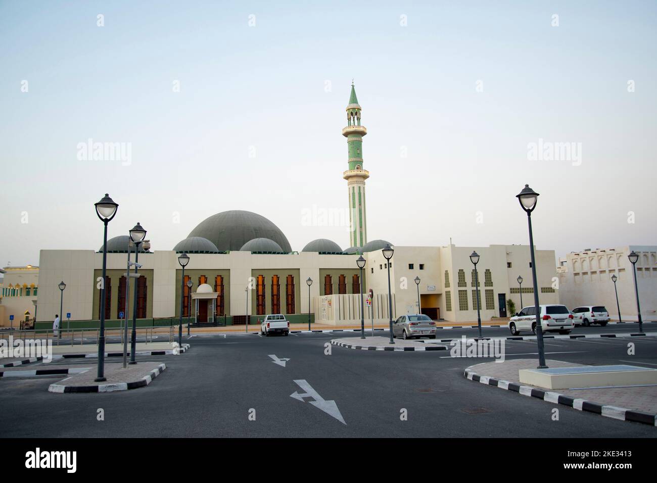 Al Shouyoukh Mosque - Doha - Qatar Stock Photo - Alamy