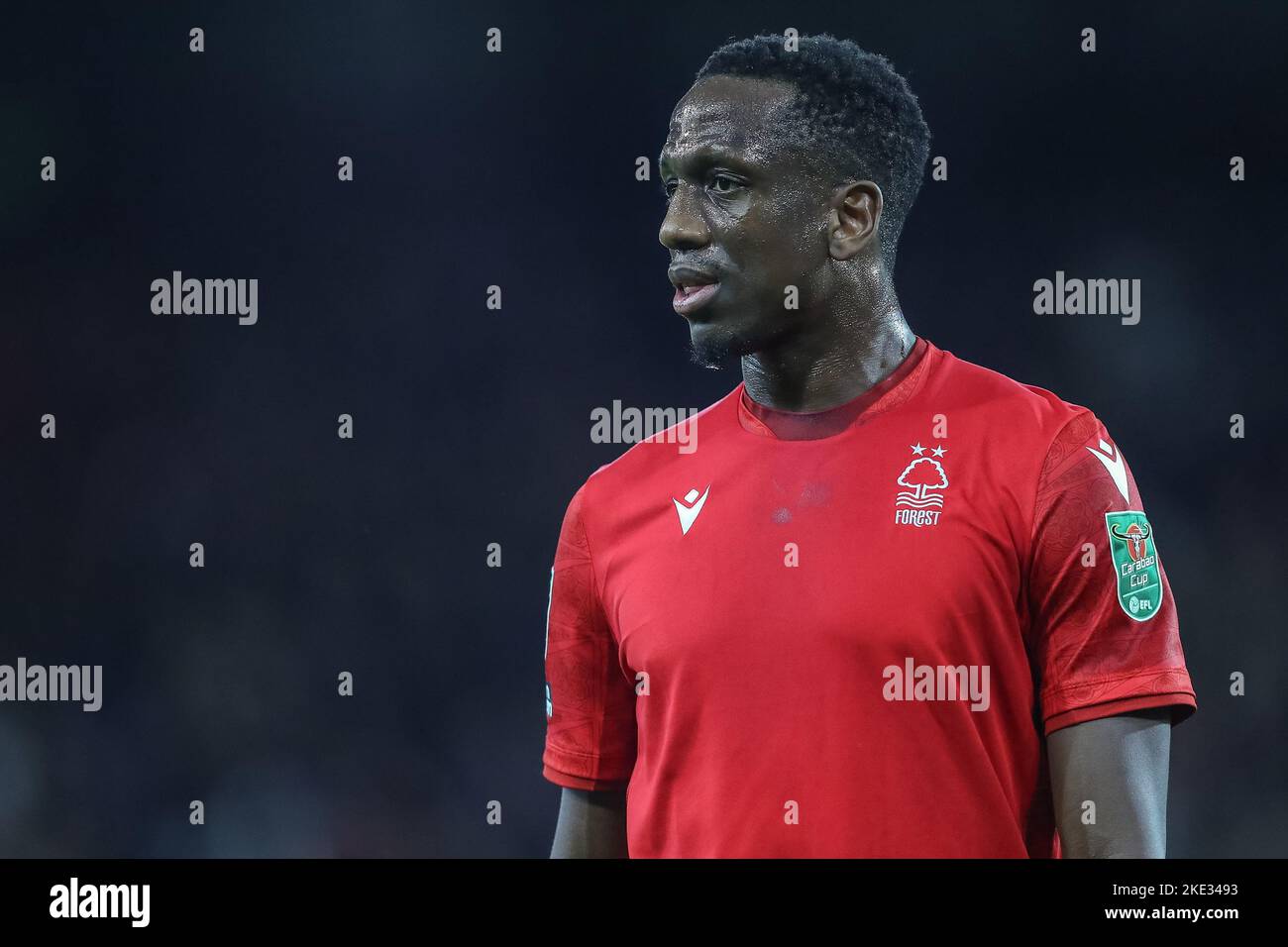 Willy Boly #30 of Nottingham Forest during the Carabao Cup Third Round ...