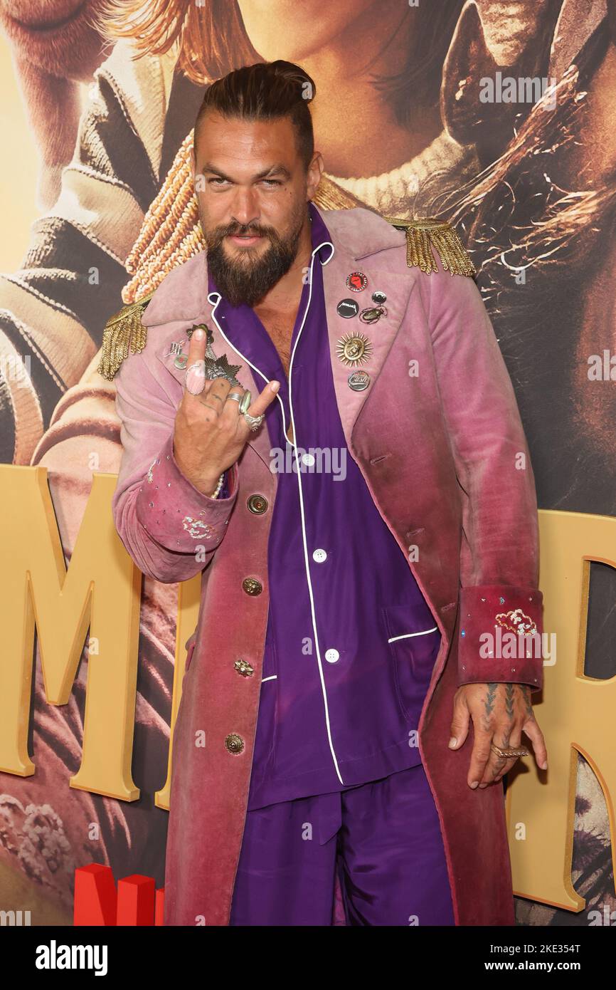 Los Angeles, Ca. 9th Nov, 2022. Jason Momoa at the LA premiere of ...