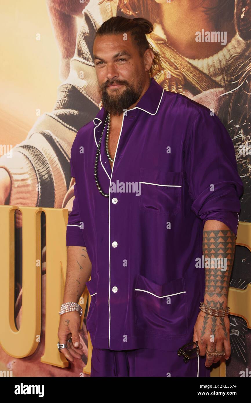 Los Angeles, Ca. 9th Nov, 2022. Jason Momoa at the LA premiere of ...