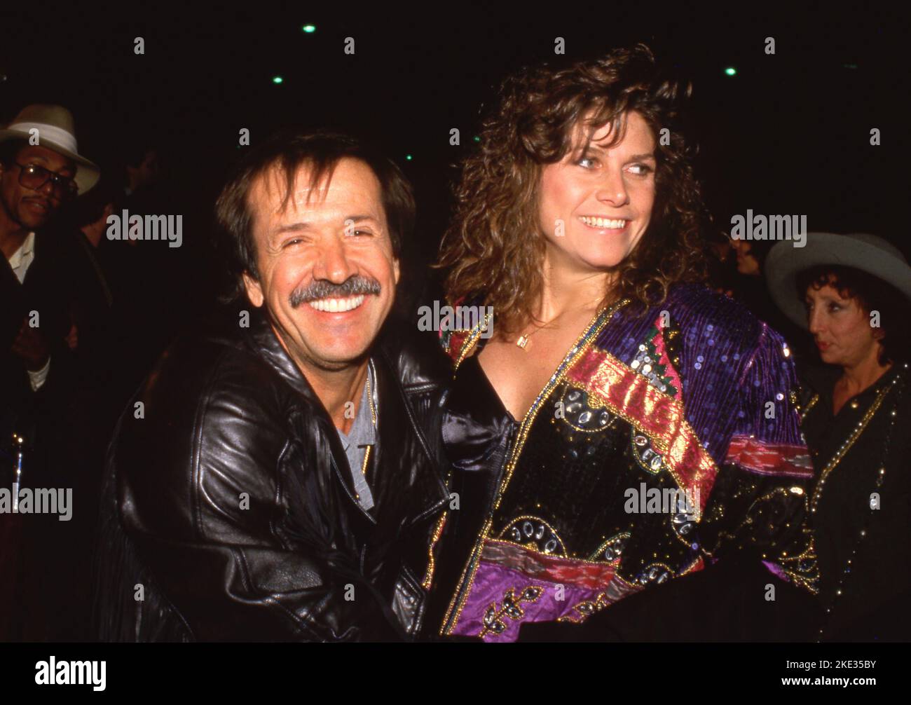 Sonny Bono and Mary Bono at the premiere party for Moonstruck at Chasen ...