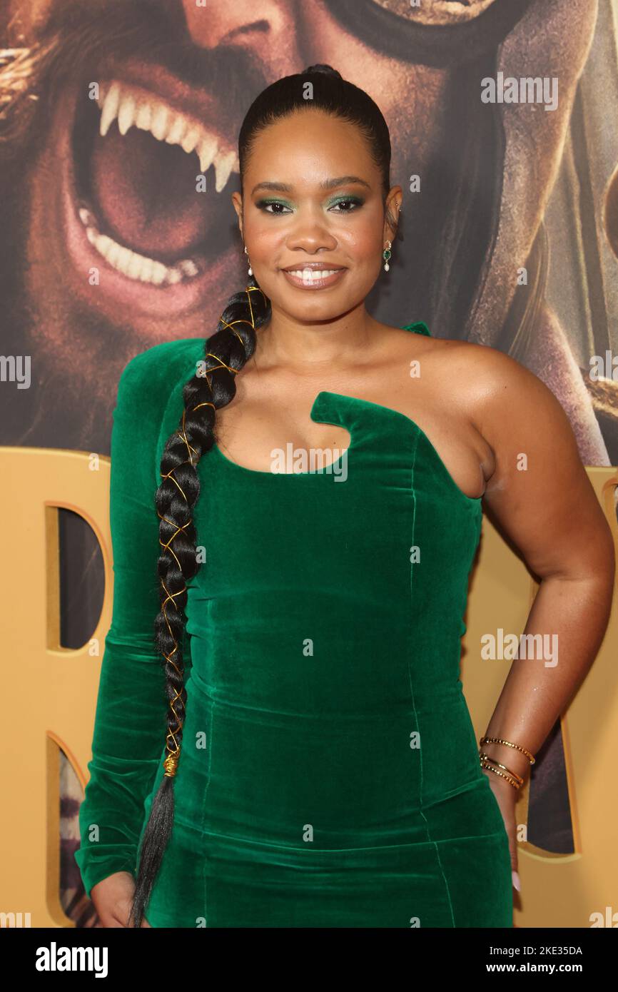 Los Angeles, Ca. 9th Nov, 2022. Weruche Opia at the LA premiere of Netflix's Slumberland at the ...