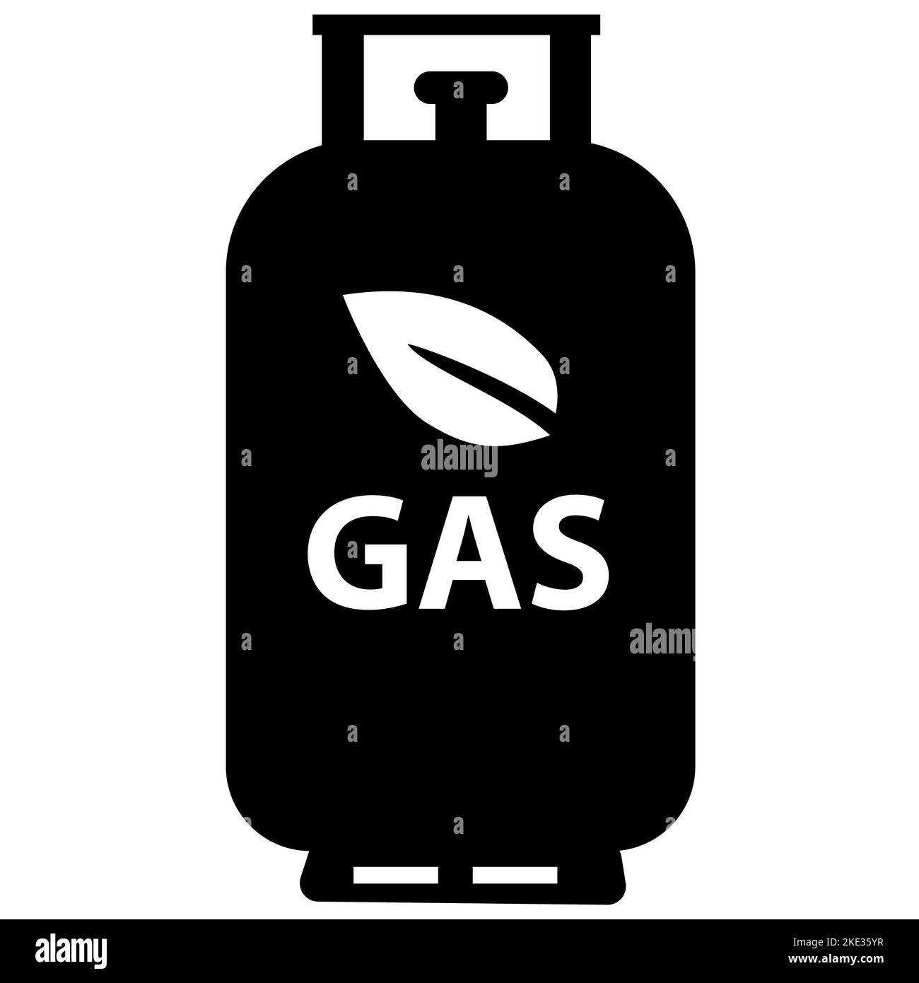 biogas tank icon on white background. biogas sign. gas production and ...