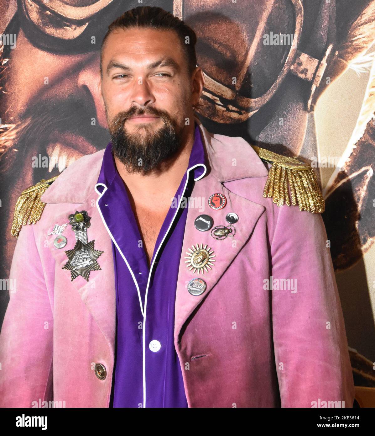 Los Angeles, California, USA 9th Novmeber 2022 Actor Jason Momoa ...