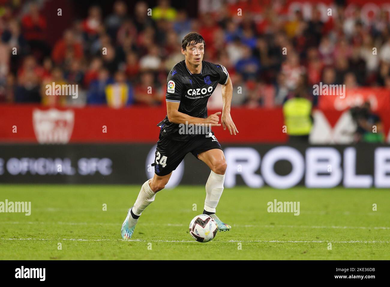 Sevilla, Spain. 9th Nov, 2022. Robin Le Normand (Sociedad) Football ...