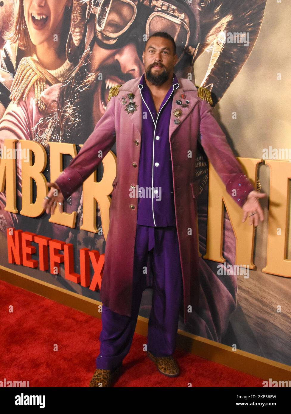 Los Angeles, California, USA 9th Novmeber 2022 Actor Jason Momoa ...