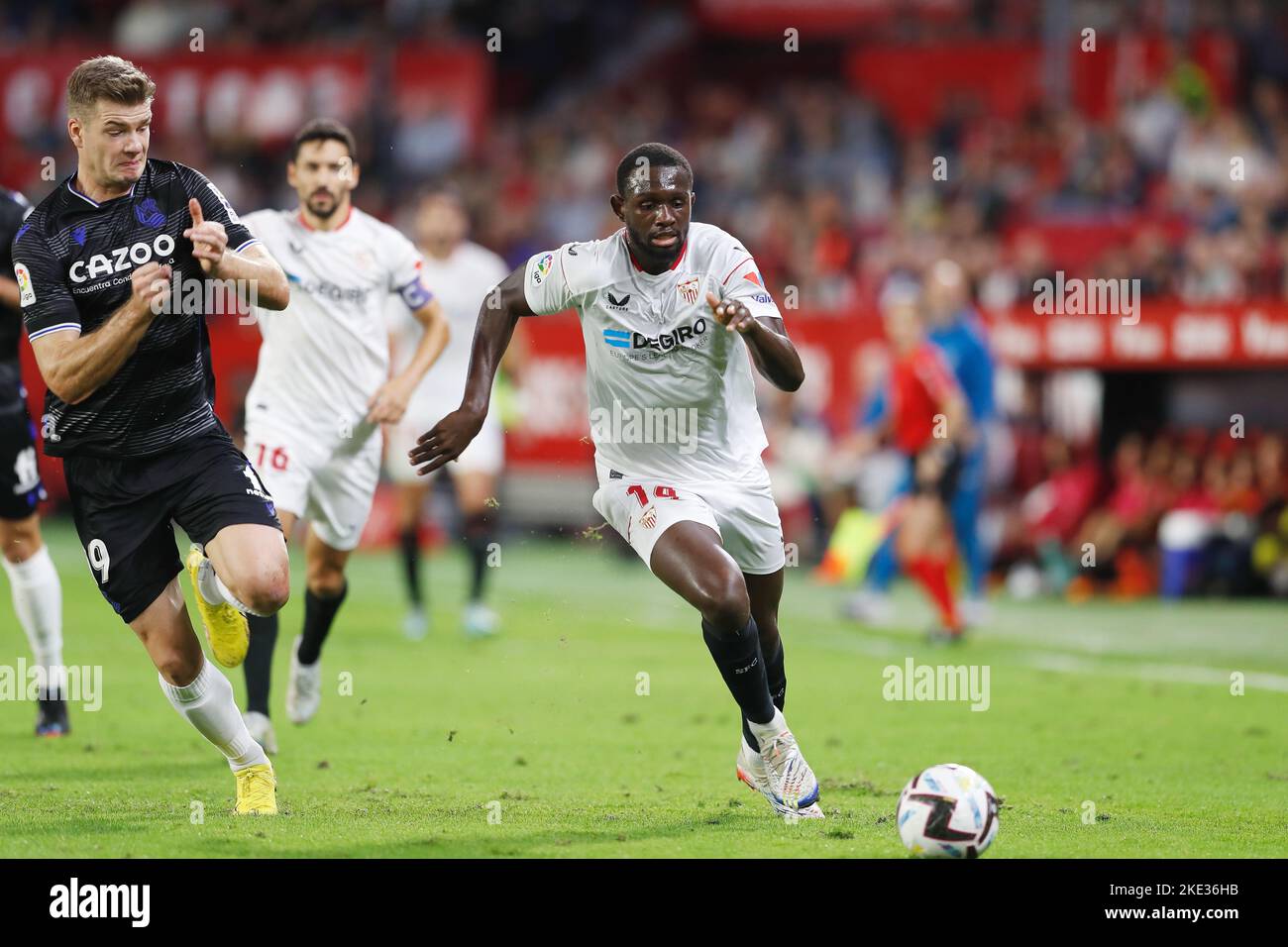 Sevilla, Spain. 9th Nov, 2022. Tanguy Nianzou (Sevilla) Football/Soccer ...
