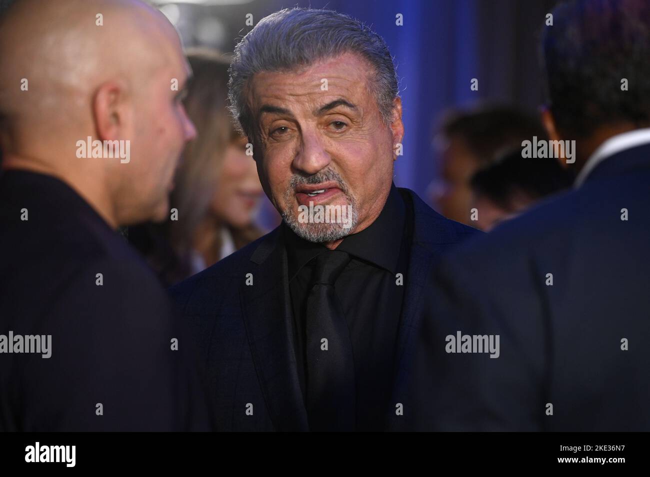 New York, USA. 09th Nov, 2022. Sylvester Stallone attends the Paramount ...