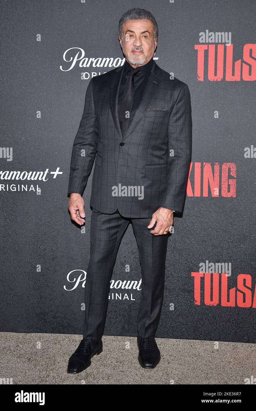 New York, USA. 09th Nov, 2022. Sylvester Stallone attends the Paramount ...