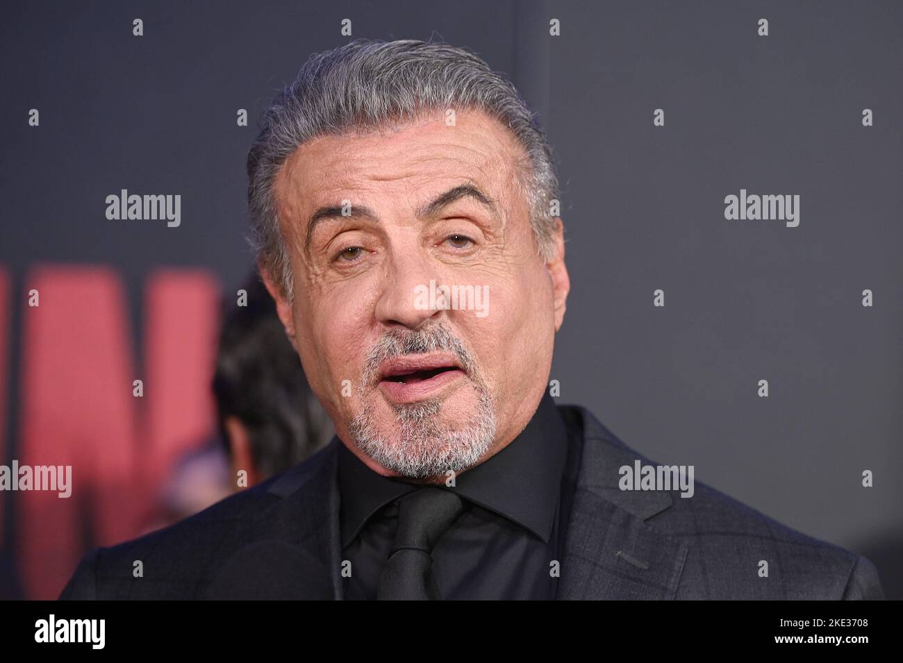 New York, USA. 09th Nov, 2022. Sylvester Stallone attends the Paramount ...