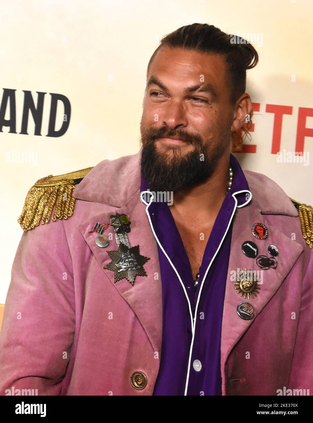 Los Angeles, California, USA 9th Novmeber 2022 Actor Jason Momoa ...