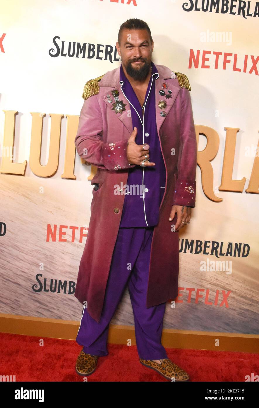Los Angeles, California, USA 9th Novmeber 2022 Actor Jason Momoa ...