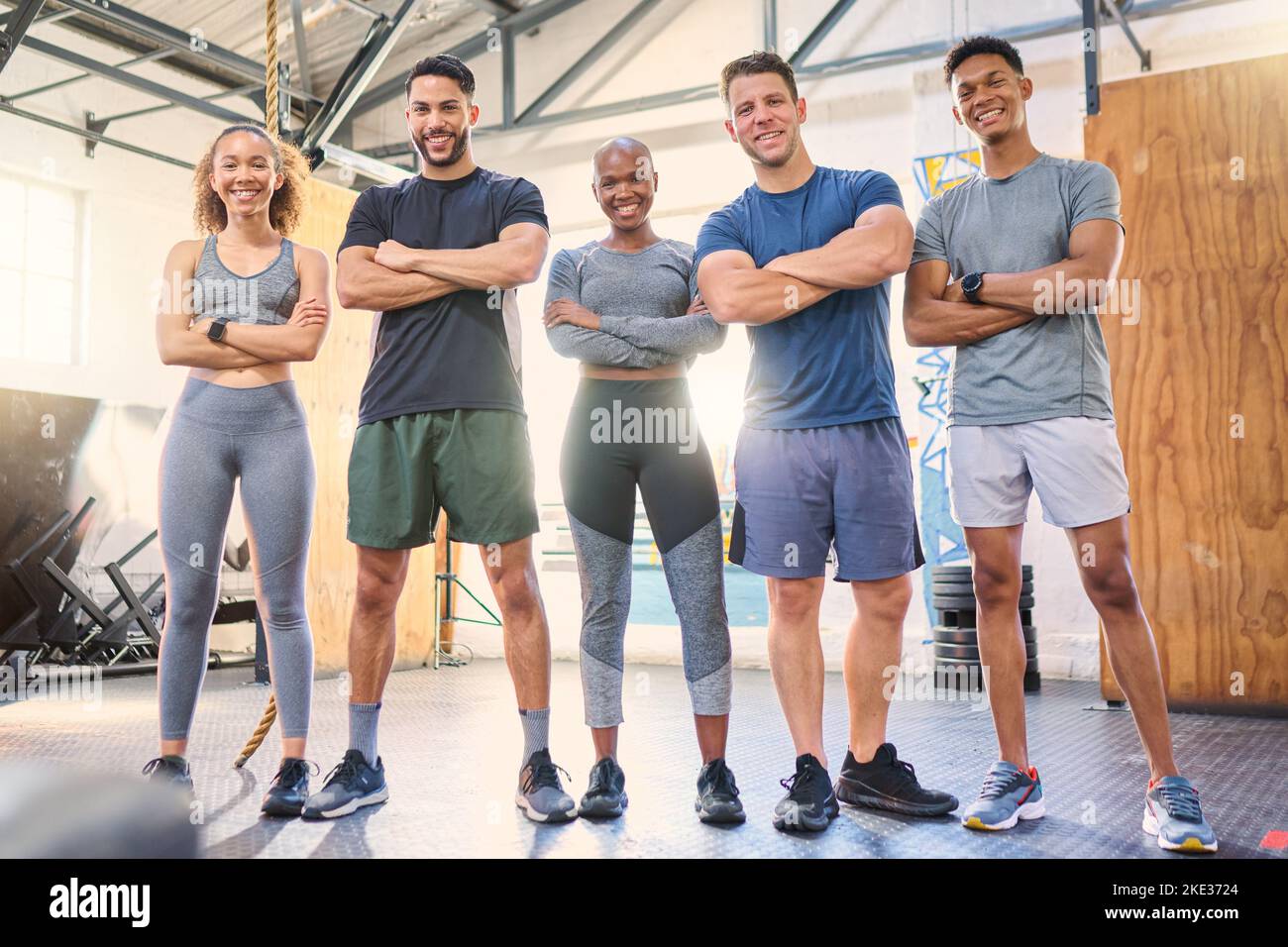 Muscle men and women hi-res stock photography and images - Alamy