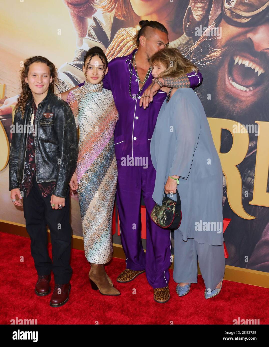 Century City, USA. 09th Nov, 2022. Lola lolani Momoa, Jason Momoa ...